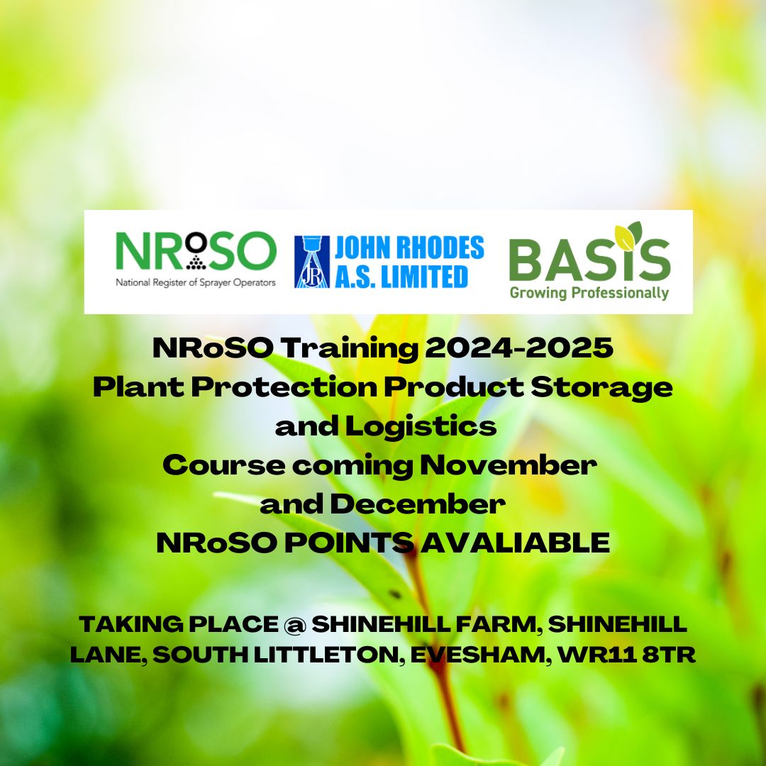 NRoSO Training Dates Soon To Be Announced.....